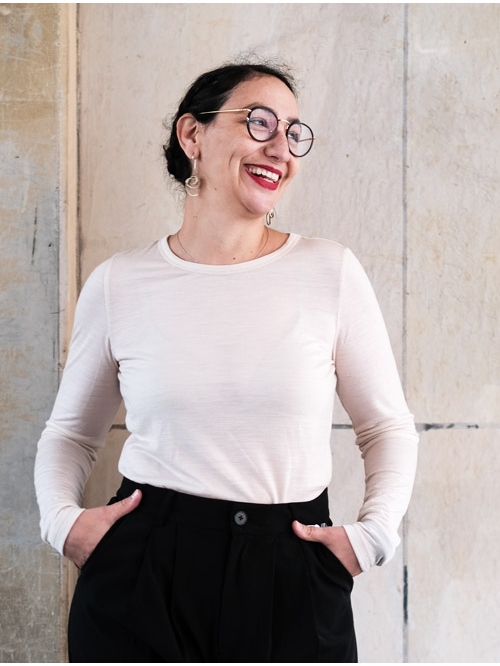 Langarmshirt Emaja von Part-Two in CremeBrulee - Mit lille Danmark